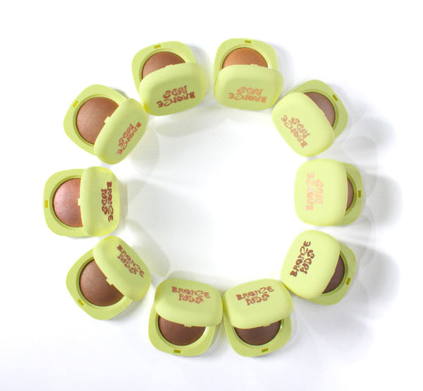 Made By Mitchell Bronze Pods Domed Powder Bronzer in Corn Syrup – Glam ...