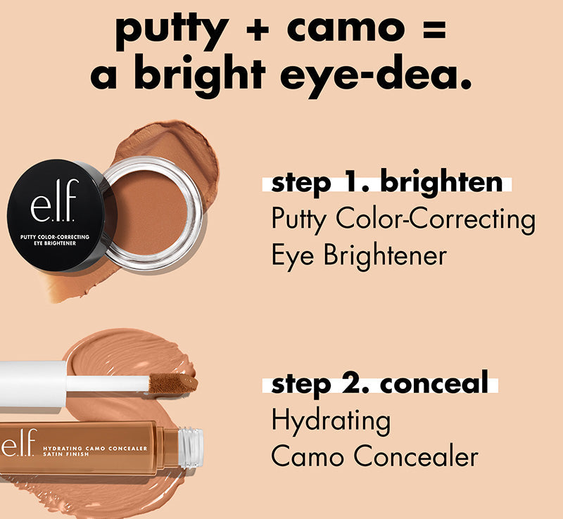 e.l.f. Cosmetics Putty Color Correcting Eye Brightener in Tan/Deep ...