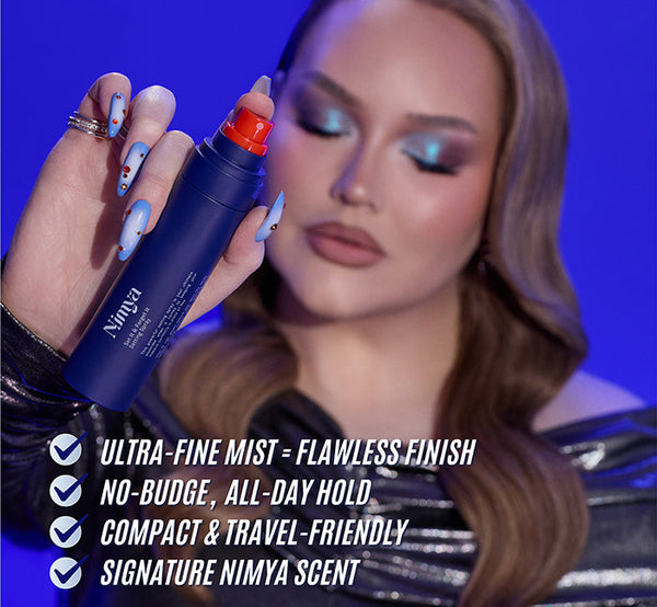 Nimya by NikkieTutorials Set It & Forget It Setting Spray – Glam Raider